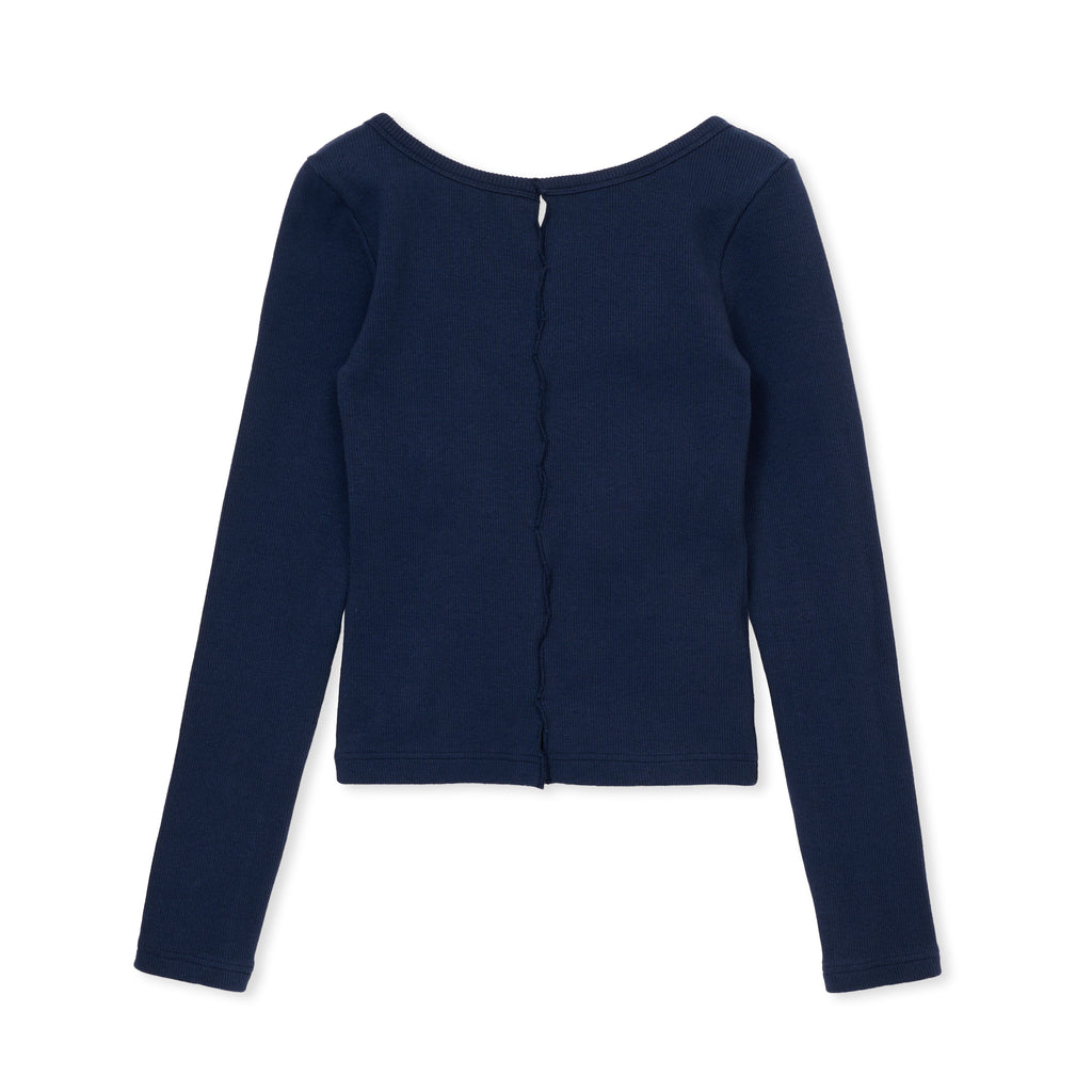 holed topp / NAVY – SHISHIKUI holed topp / NAVY – SHISHIKUI